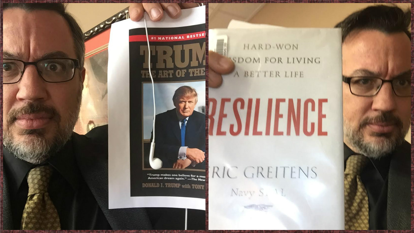 "So, what are you reading, Tom Hoopes?"