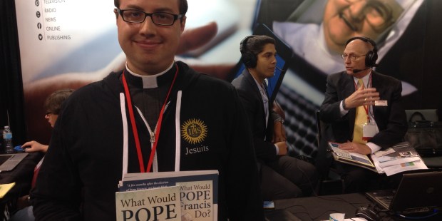 “So, what are you reading, Sean Salai, S.J.?”