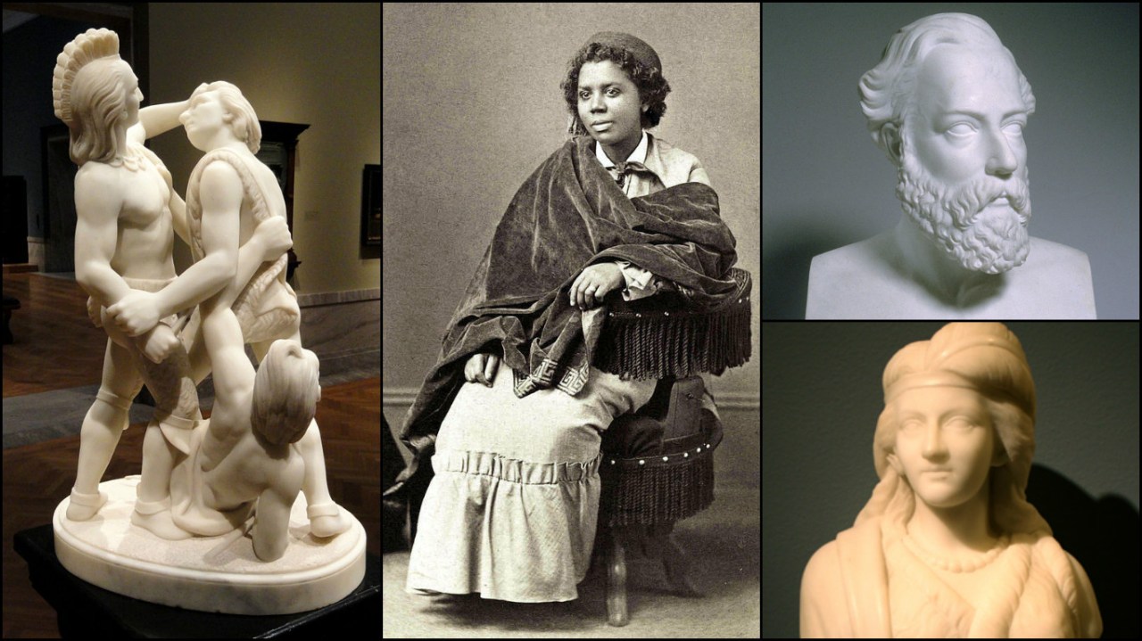 Edmonia Lewis, Catholic sculptor, subject of a Google doodle