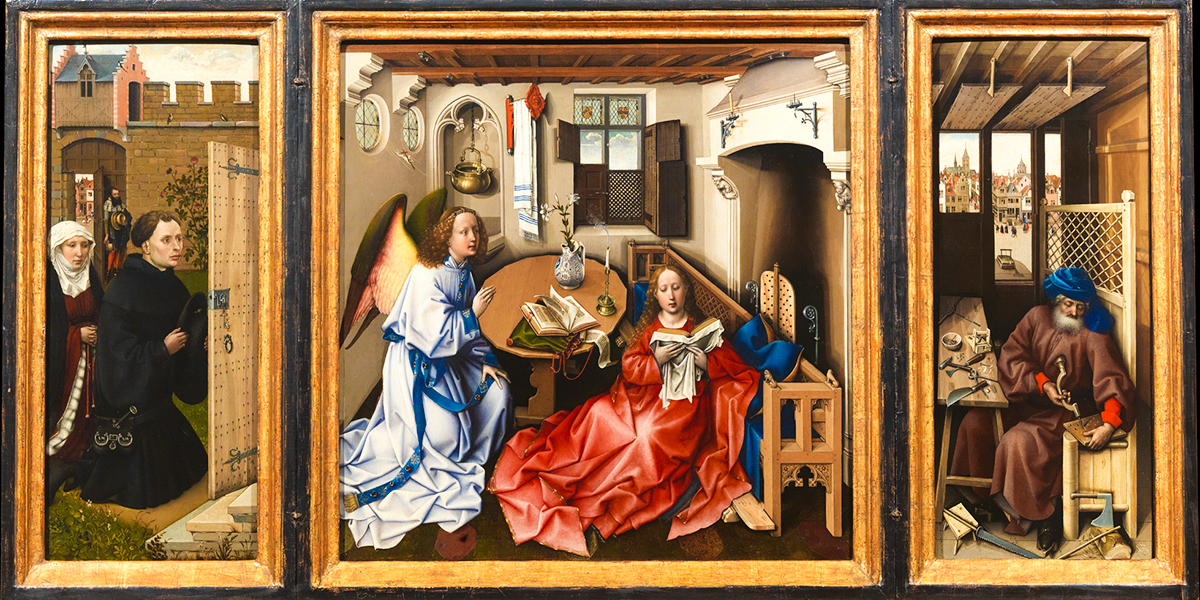 (Not so) hidden meanings in Annunciation images