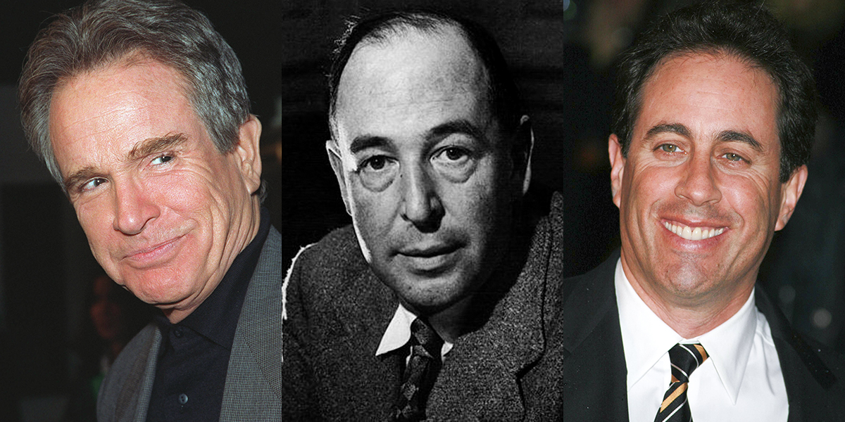 What do C.S. Lewis, Warren Beatty and Jerry Seinfeld have in common?