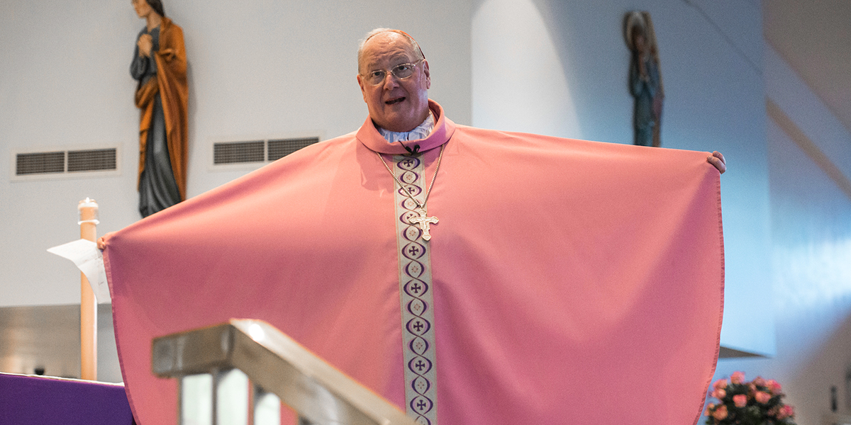 Why is my priest wearing pink?