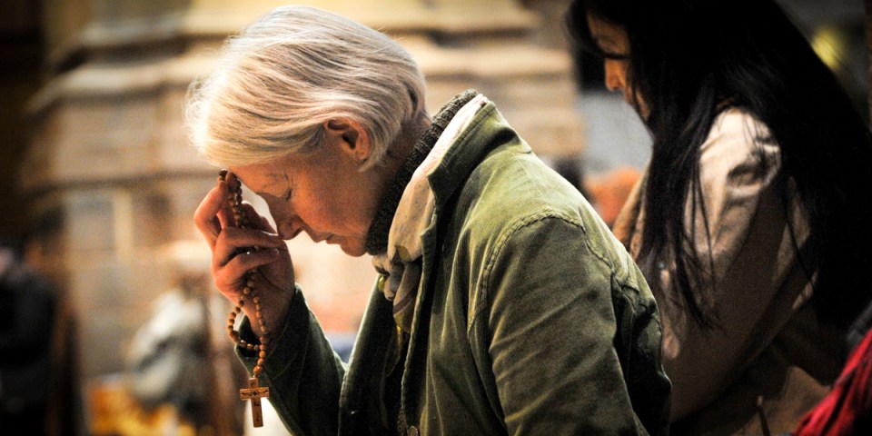 3 Different ways to make the sign of the cross