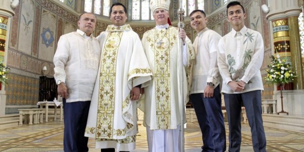 Filipino priest makes history in Ireland