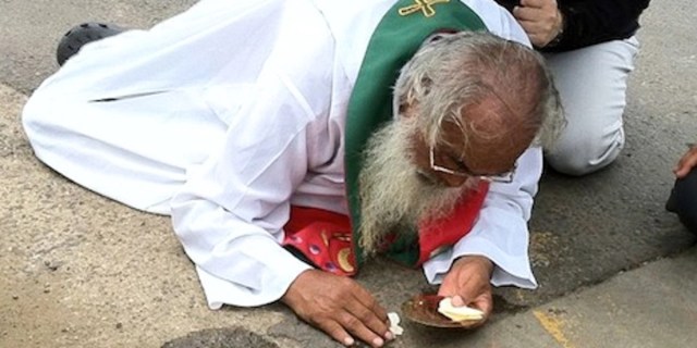 Image of beaten priest speaks volumes about priesthood