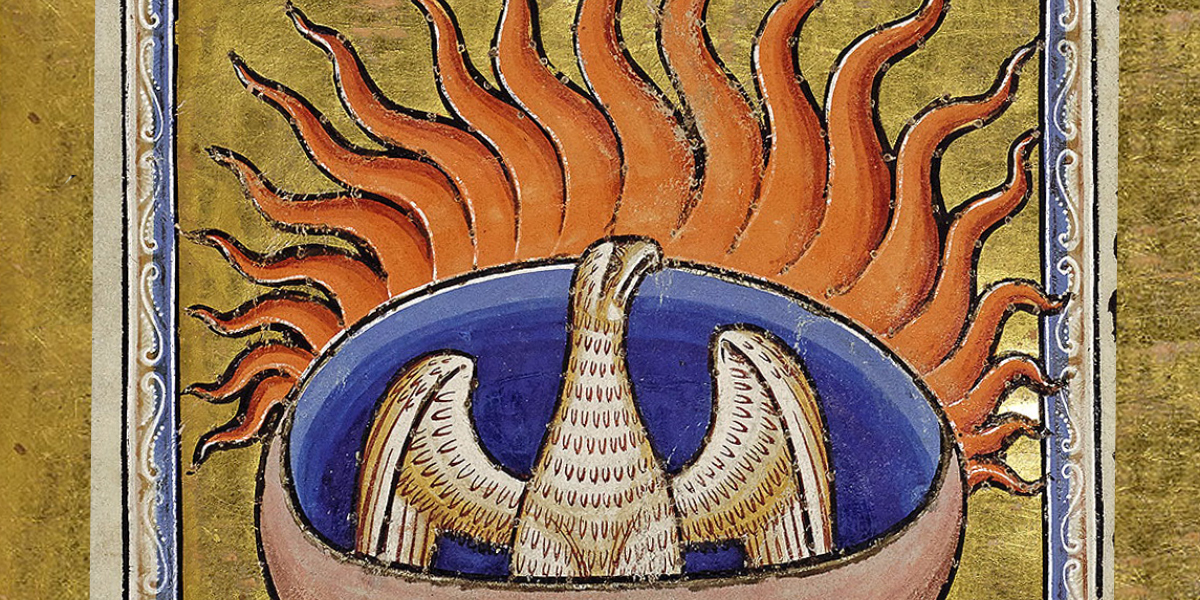 Phoenix Christian Symbol Art --Aleteia