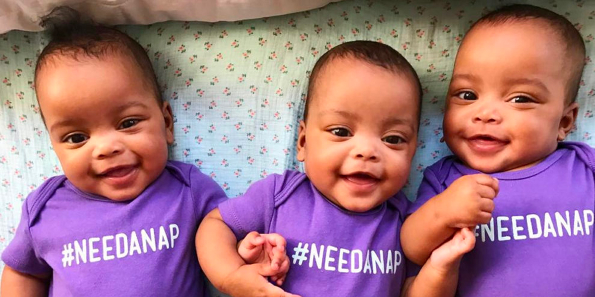 Photos of adorable Instagram triplets--Aleteia