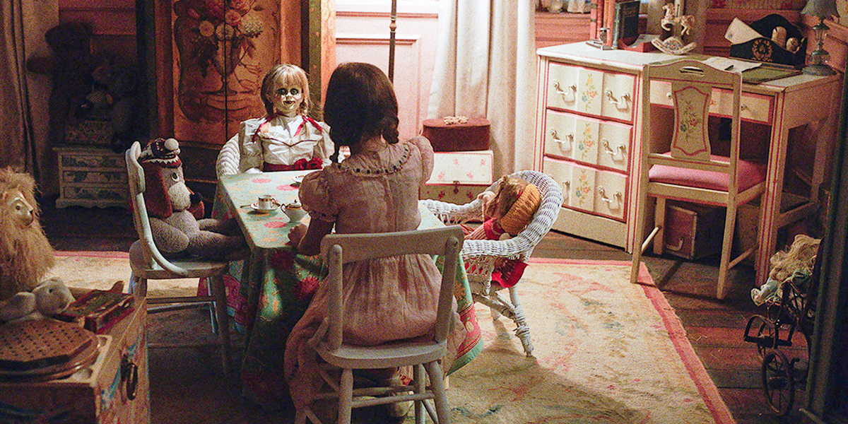 Hidden Christian imagery in the interior design of "Annabelle: Creation ...