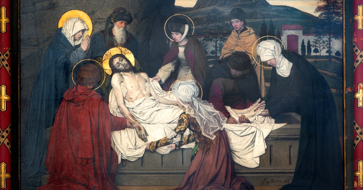 Joseph of Arimathea is a fitting patron for anyone grieving