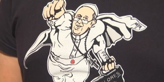 'Superpope' T-shirt to raise money for charities—Aleteia