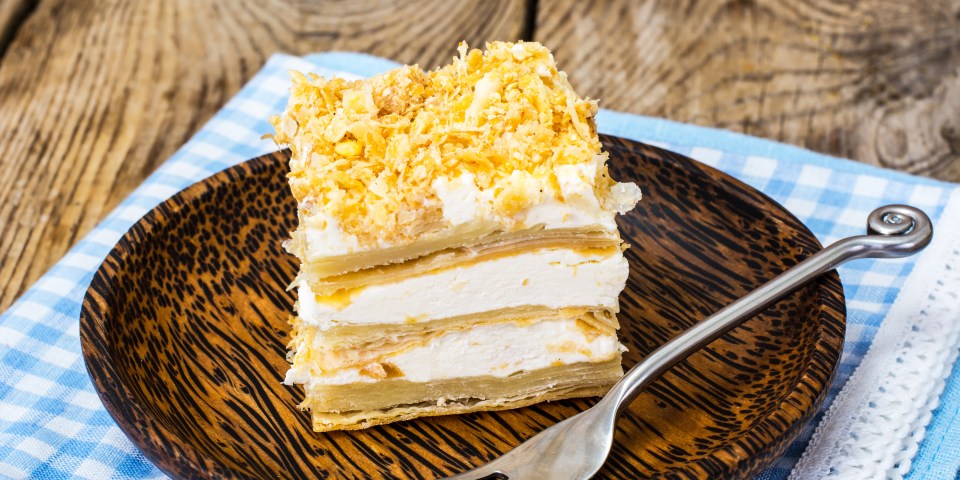 Papal Cream Cake (Papieska Kremowka), Pope St. John Paul II's favorite ...