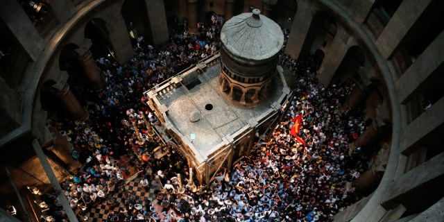 Church of the Holy Sepulchre in 3-D, National Geographic--Aleteia