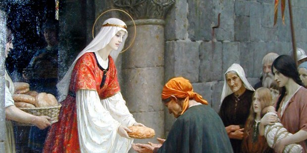 Elizabeth of Hungary and the Roses --Aleteia