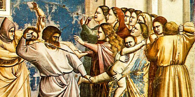 Rachel "weeping for her children," the Innocents, and Mary