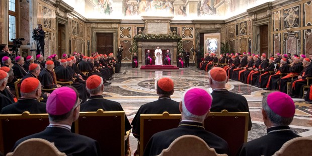 Pope Francis to Vatican leaders: You are my antennae. Annual Christmas ...