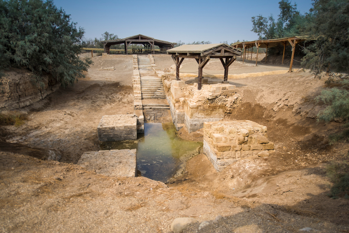 An ancient Jordanian map reveals Jesus’ baptism site - Holy Land ...