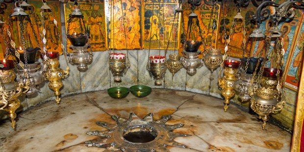 The three mystical grottoes of the Holy Land