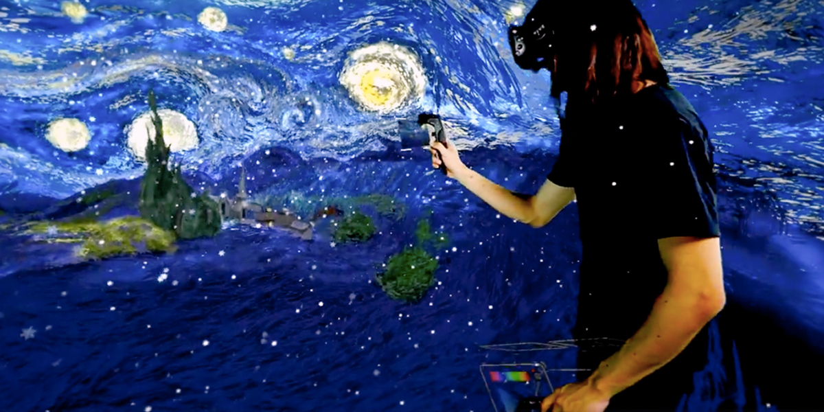 Step inside van Gogh's "Starry Night" and be amazed (VIDEO)