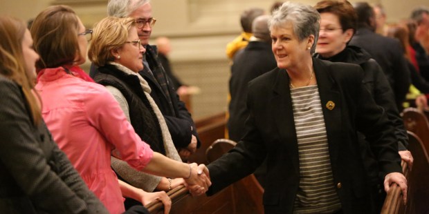 The sign of peace at Mass began as a solemn act of forgiveness