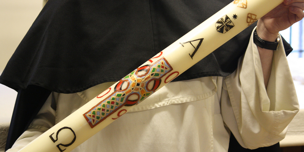 Here is the symbolism of the Easter Candle