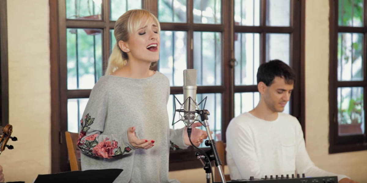 The Catholic singer with more than 50 million views on YouTube