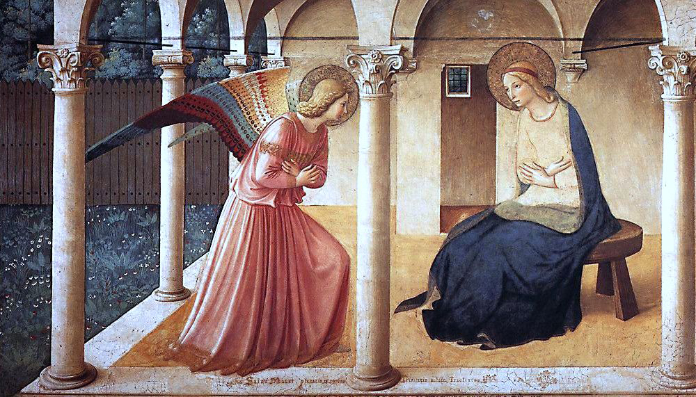 Do you know why Mary is sometimes seated in art?