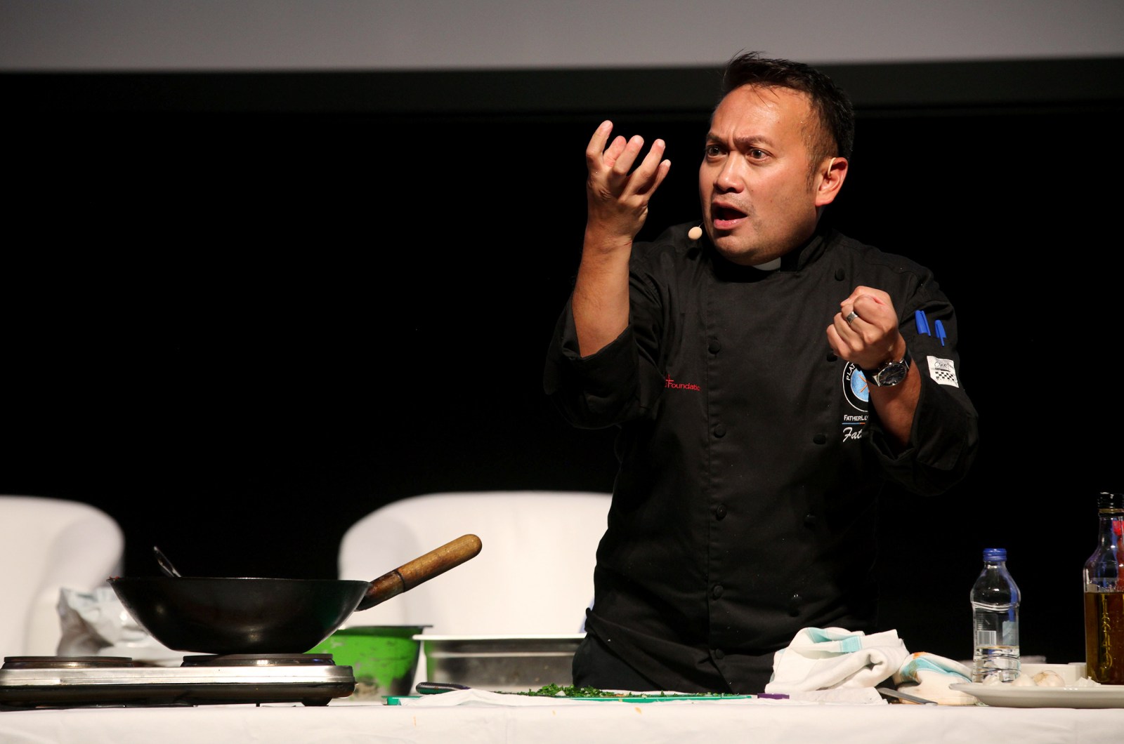 Cooking priest encourages couples to "spice up" their married life with ...