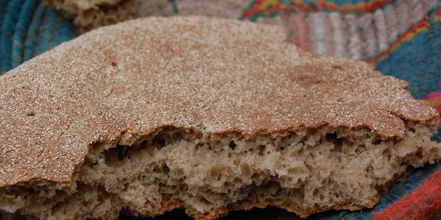 How to make bread from the time of the Bible