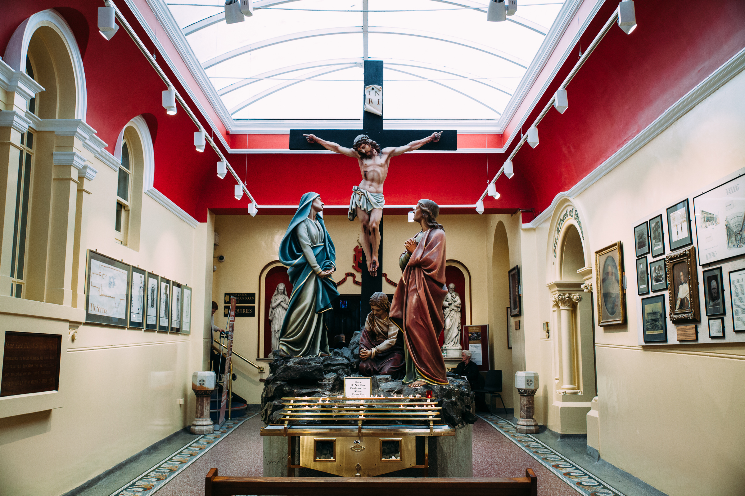 What is the nave in a Catholic church?