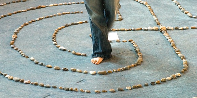 The ancient practice of walking a labyrinth