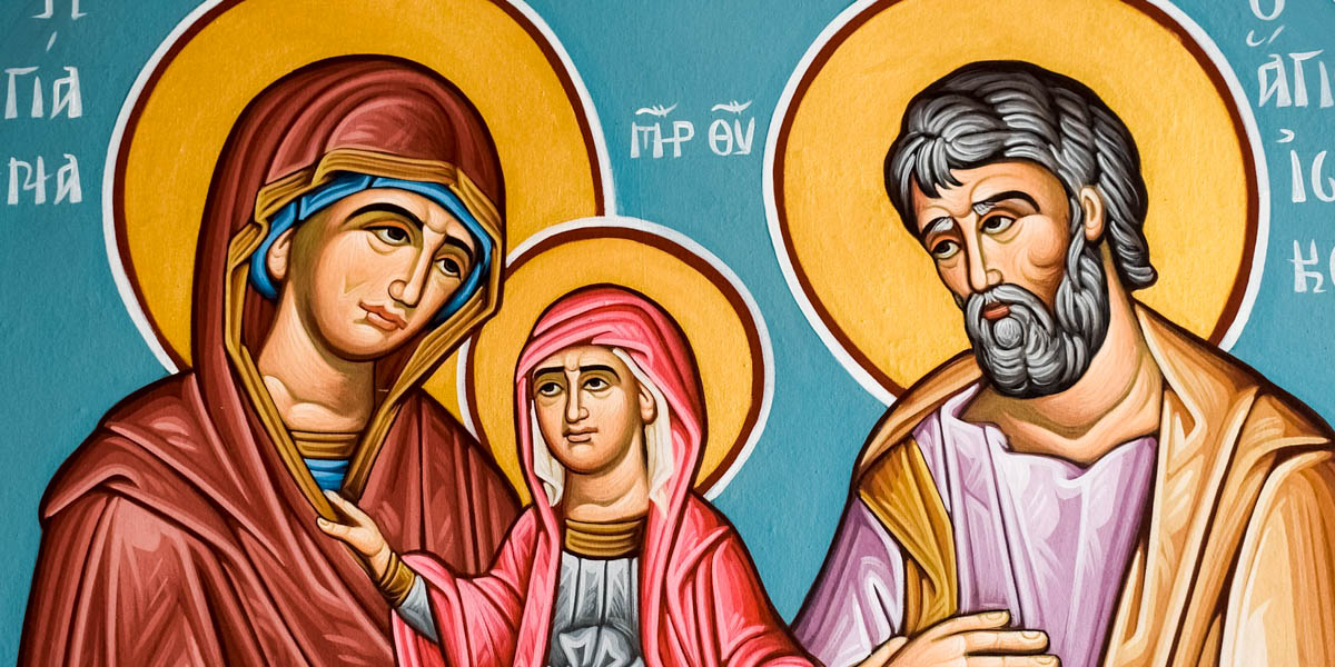 This is the story of the Virgin Mary's miraculous birth