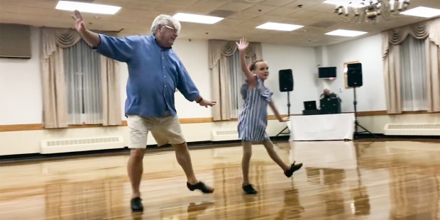 Must-watch tap dance of a grandpa with his 10-year-old granddaughter ...
