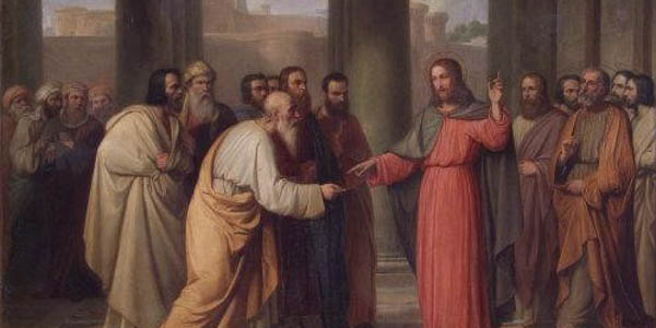 Did Jesus lift an astonished eyebrow at that Scribe?