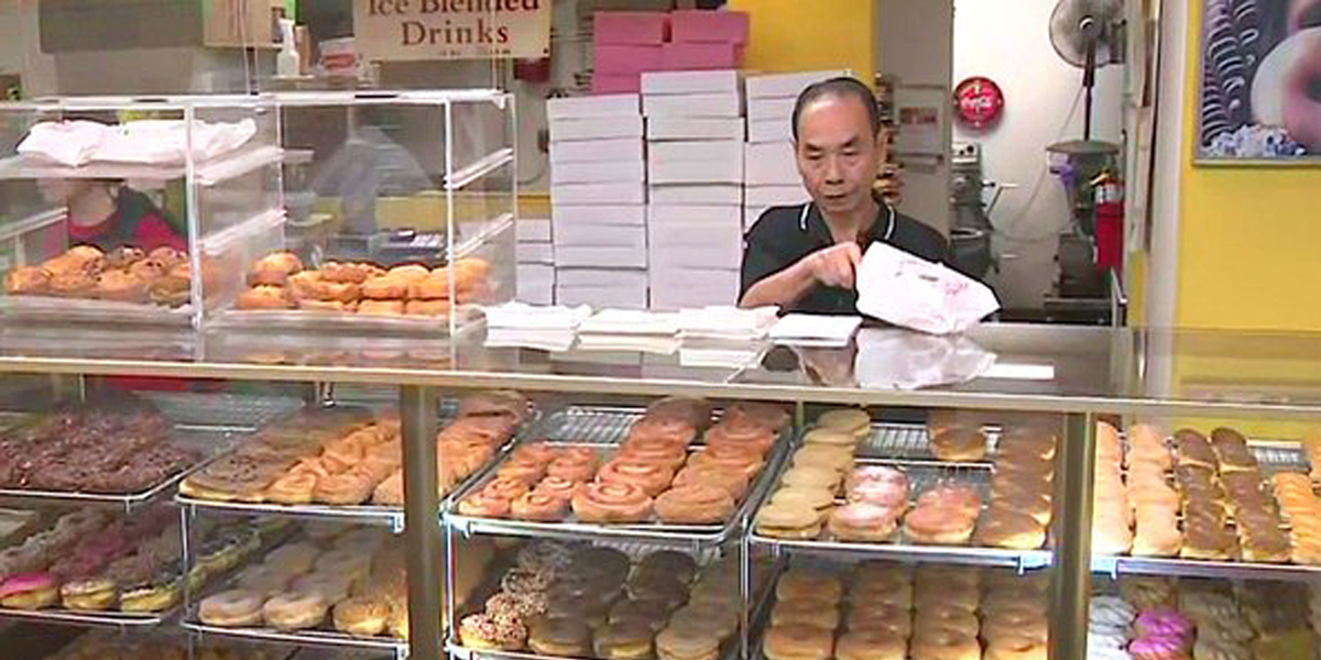 Customers buy out doughnut shop every morning so owner can be with his ...