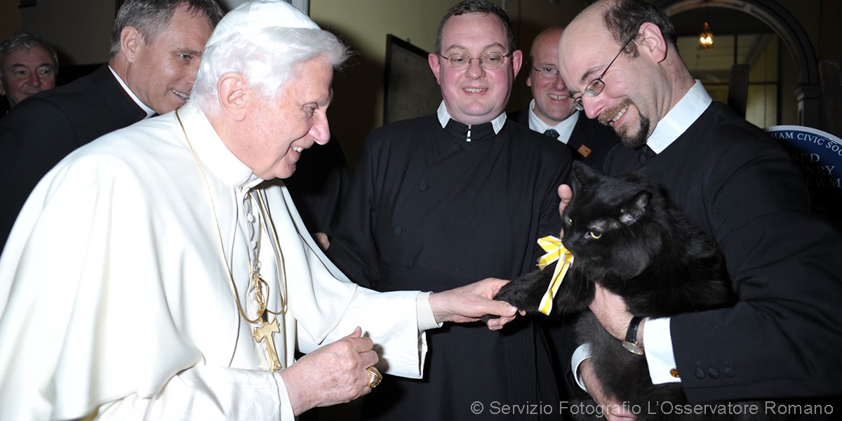 Pushkin, the cat, dies having met Pope Benedict and authored a book