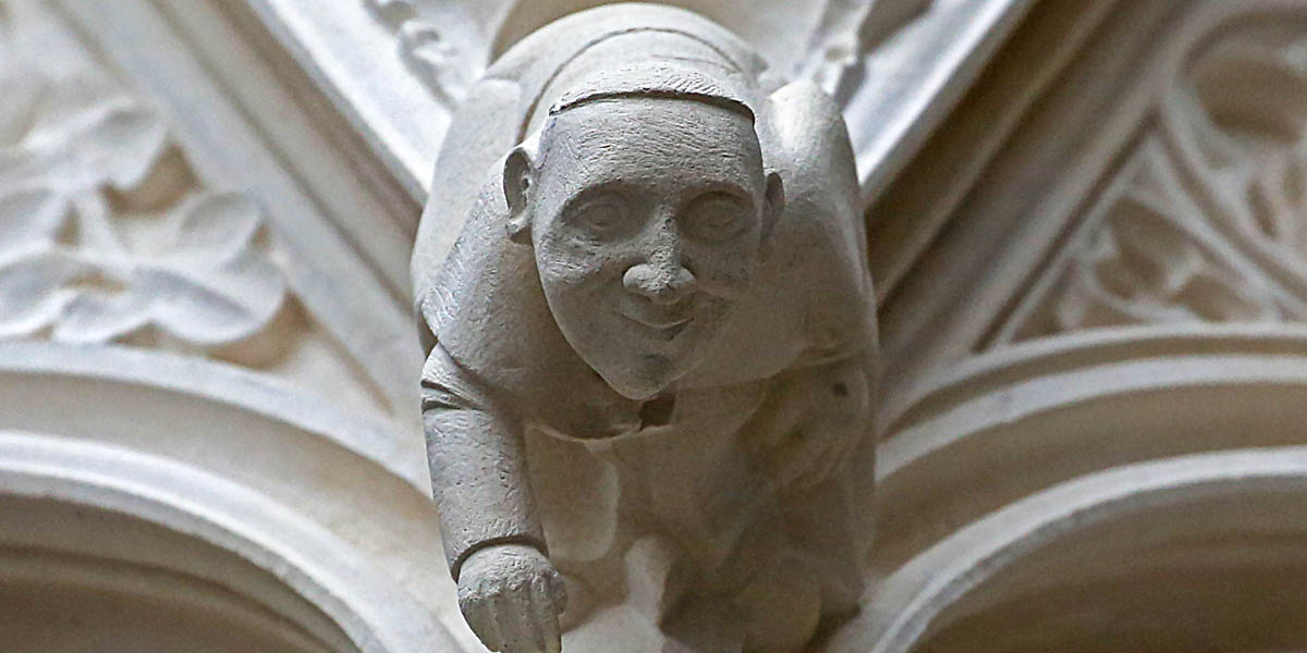Pope Francis honored in Cologne Cathedral with Papal gargoyle