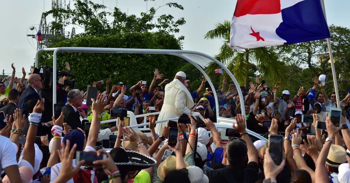 Peter brings joy and hope to Panama