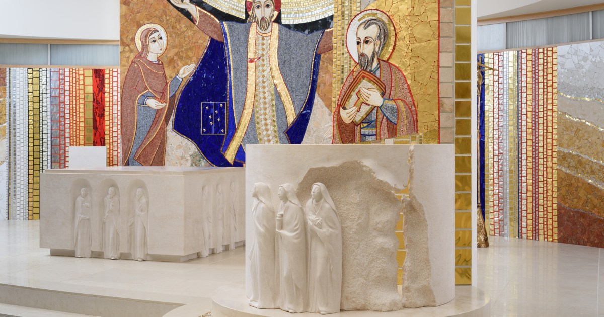 Knights of Columbus to cover Fr. Rupnik's mosaics in chapels