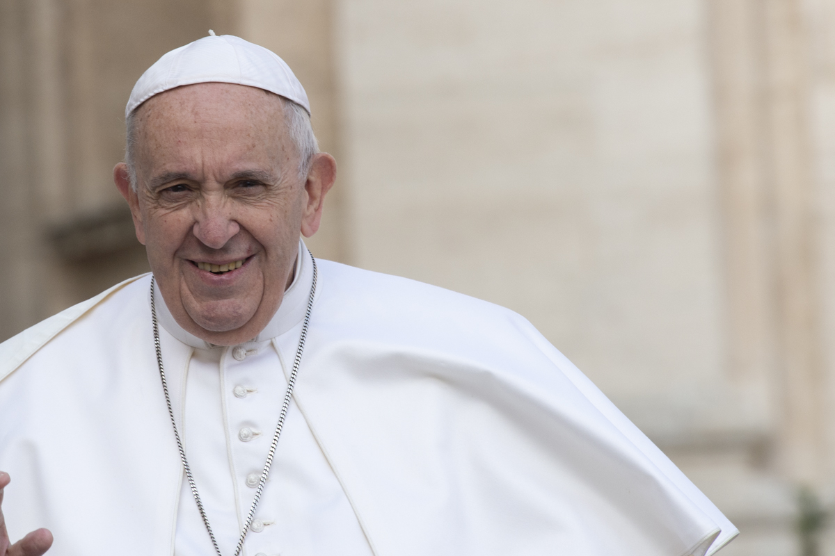 What’s it like when the Pope gives you his zucchetto?