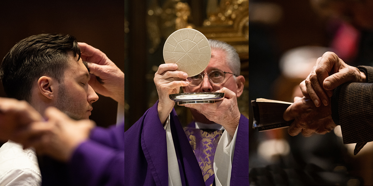 Exclusive photos: Ash Wednesday in 33 photographs by 3 photographers in NYC