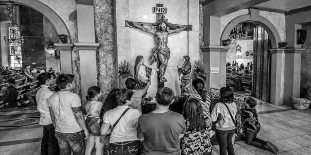 This prayer before a crucifix reminds us of our role in the crucifixion ...