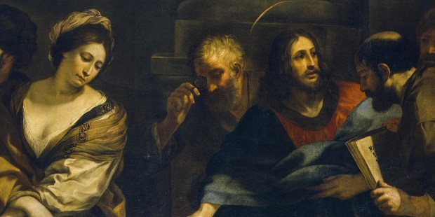 The woman caught in adultery is an image of us all