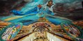 Philippines church adorns ceiling with "Sistine" style murals