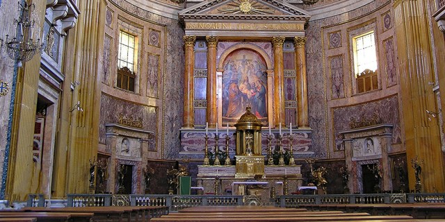 The Church of Il Gesù in Rome was the first built to glorify the ...
