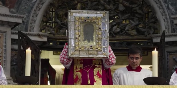 Does this Italian hilltop shrine have the true relic of Veronica's Veil?