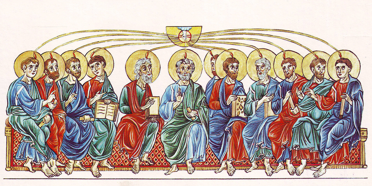 Here's what red vestments symbolize on Pentecost