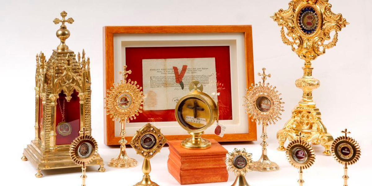 150 ancient relics of Catholic saints--Aleteia