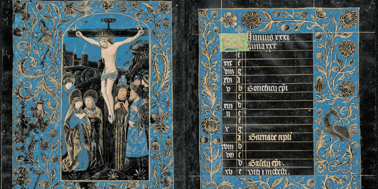 The haunting beauty of the "Black Hours" medieval prayer books