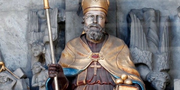 Blessing of oranges for St. Nicholas’ feast day