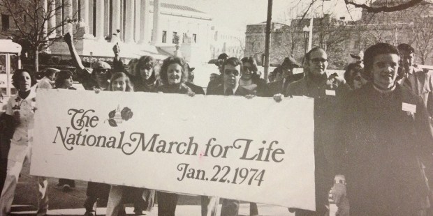 The first March for Life: A voice of protest against the killing of babies